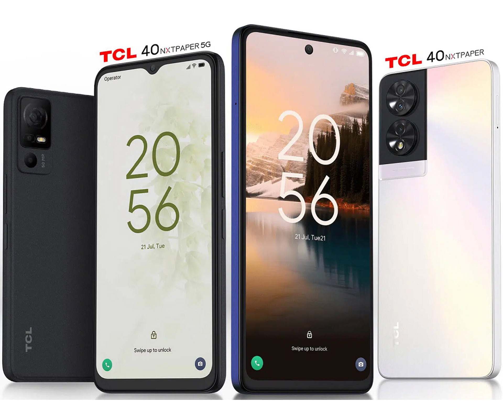 Δύο νέα smartphones με την "χάρτινη" οθόνη της TCL έρχονται τον ...