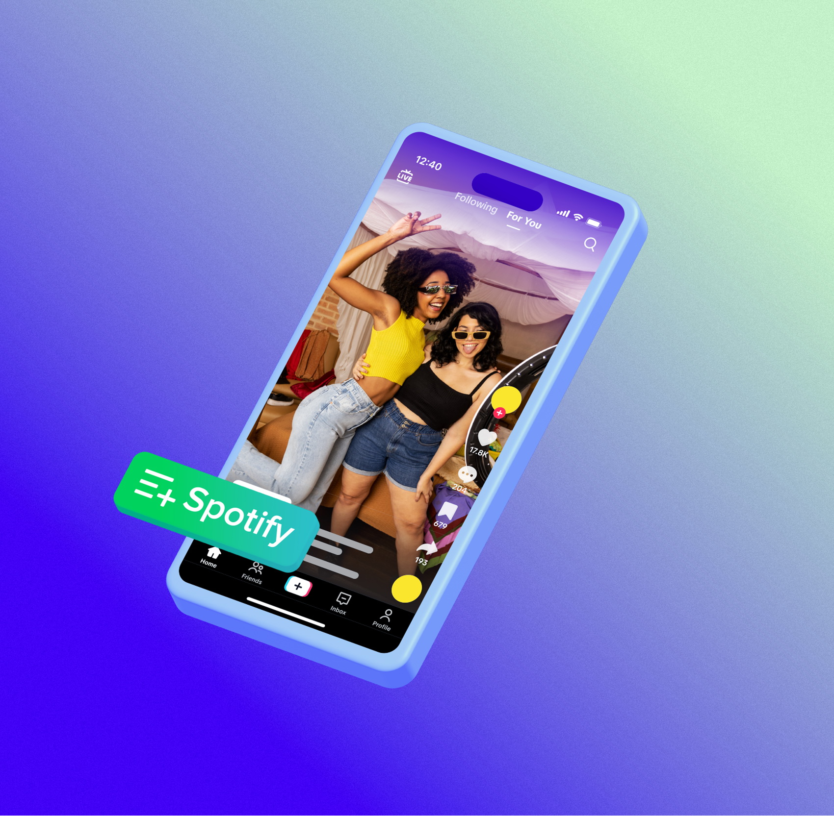 Το TikTok τώρα σου επιτρέπει να μοιράζεσαι μουσική από το Spotify και το Apple Music - Matrix Life