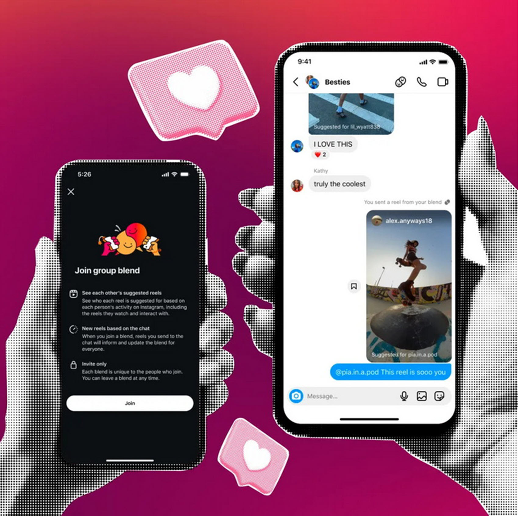 Instagram Reels Blend: Η νέα λειτουργία κάνει τα Reels πιο social από ποτέ